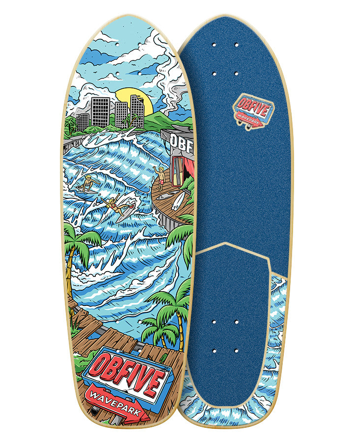 Wave Park Surf Skate 31" Deck– OBfive Skateboards